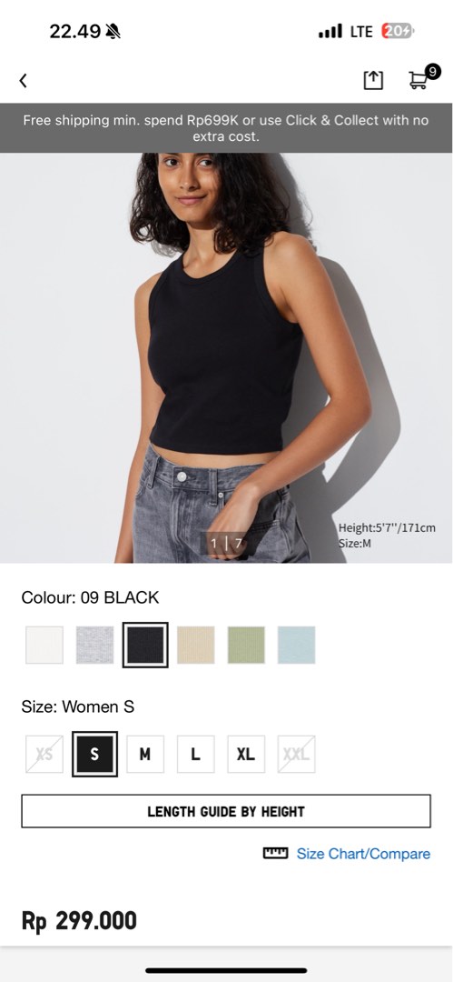 Tanktop uniqlo bra top NOT ZARA TWEED BLAZER not sandro avgal sevrel ...