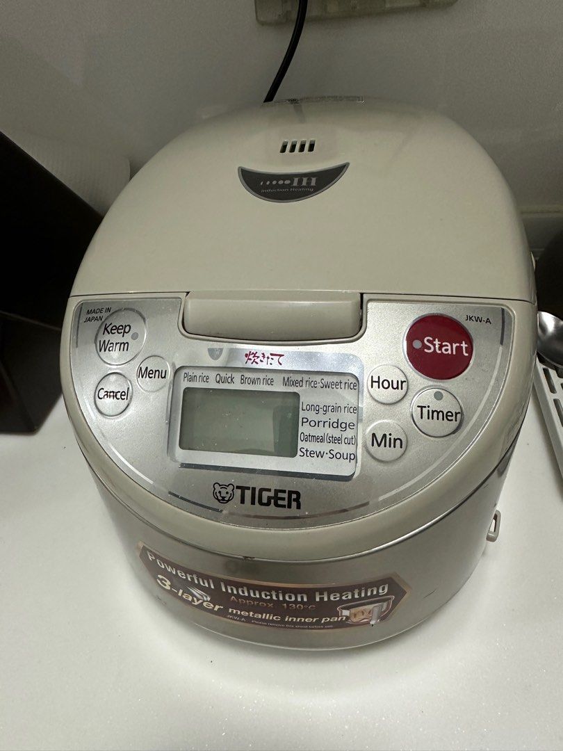 Tiger Induction Heating Rice Cooker JKW-A, TV & Home Appliances ...