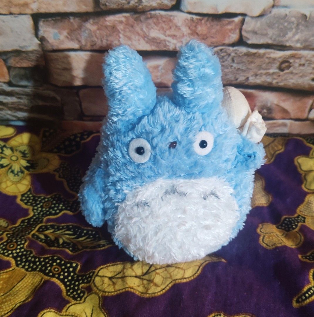 Totoro blue Chu Studio Ghibli small Plush doll- Sun Arrow etiketa ...