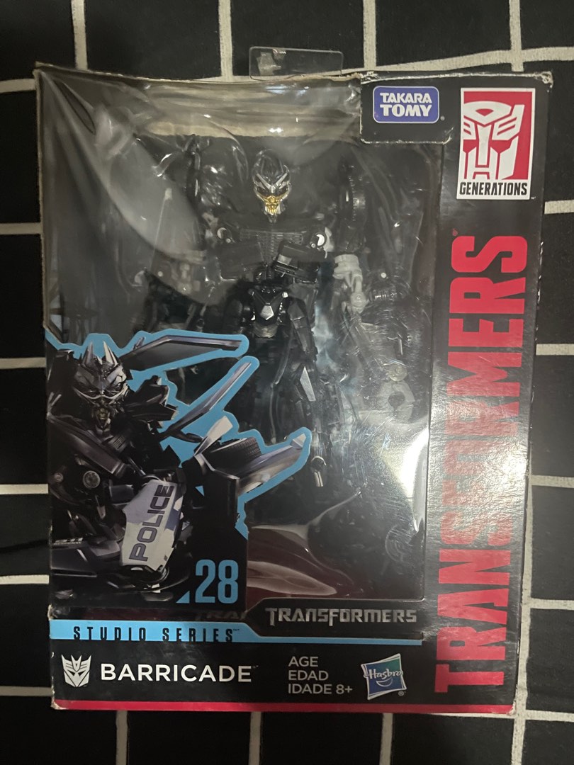 TRANSFORMERS Studio Series 28 - Barricade (BIB), Hobbies & Toys, Toys ...