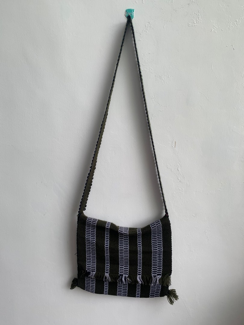 TRIBAL ETHNIC BAGUIO SLING BAG, Women's Fashion, Bags & Wallets, Cross ...