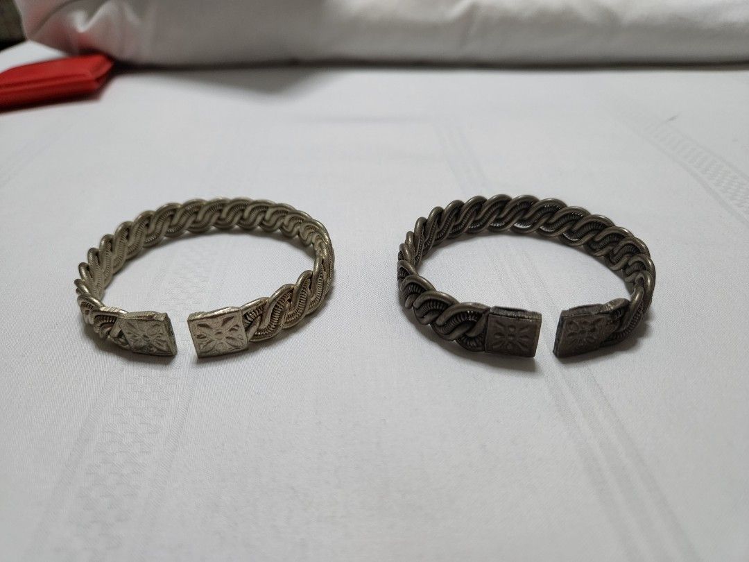 Antique Chinese Silver Bracelet / Bangle, Hobbies & Toys, Memorabilia ...