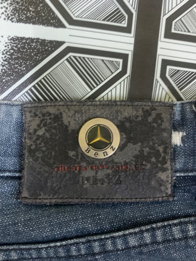 Vintage Mercedes jeans, Men's Fashion, Bottoms, Jeans on Carousell