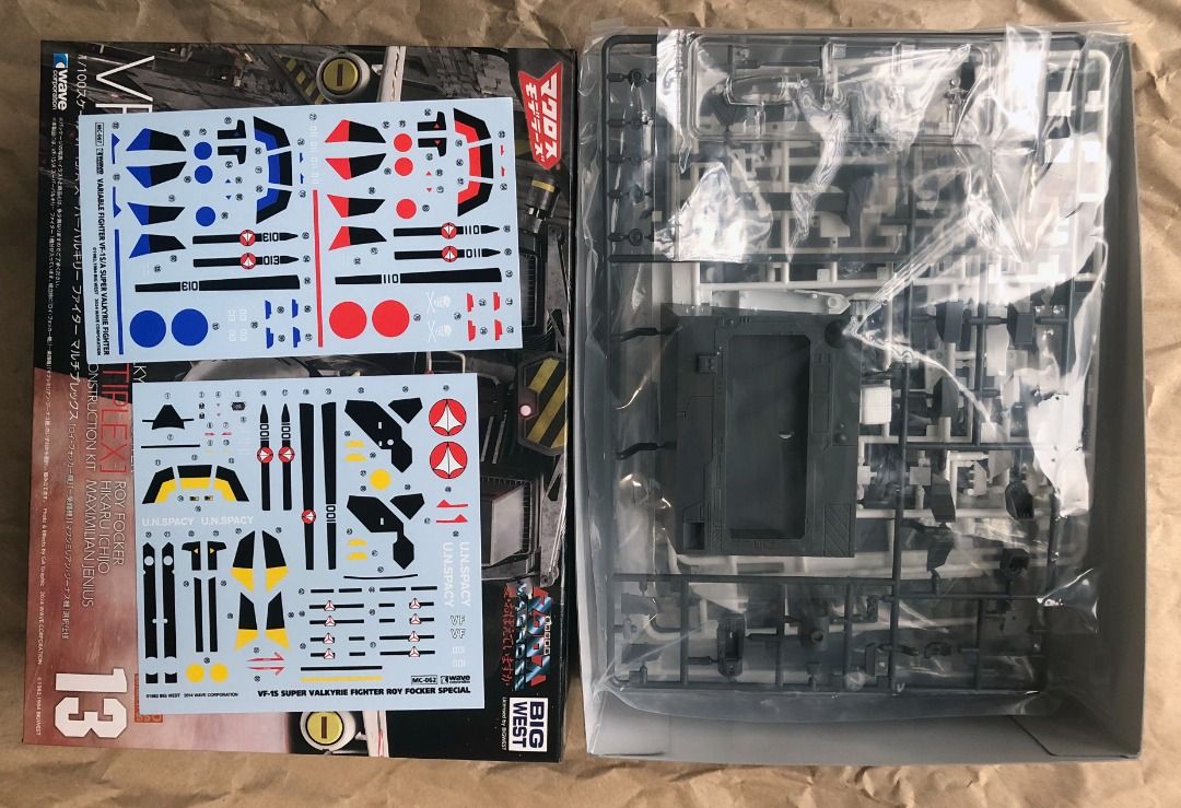 Wave 1/100 VF-1S/A Super Valkyrie Fighter [Multiplex] Macross 超時空要塞, 興趣 ...