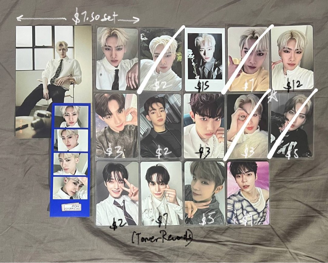 [WTS] zb1 zerobaseone assorted membership youth in the shade melting ...