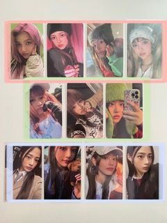 WTS LFB NewJeans How Sweet Weverse Album Photocards Minji Hanni Danielle Haerin Hyein New Jeans ...