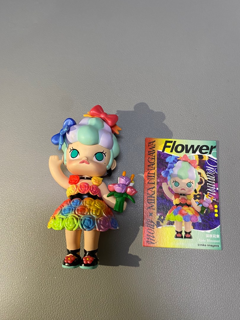 100% Authentic POPMART Mika Ninagawa Flower Molly - Late Bloomer ...