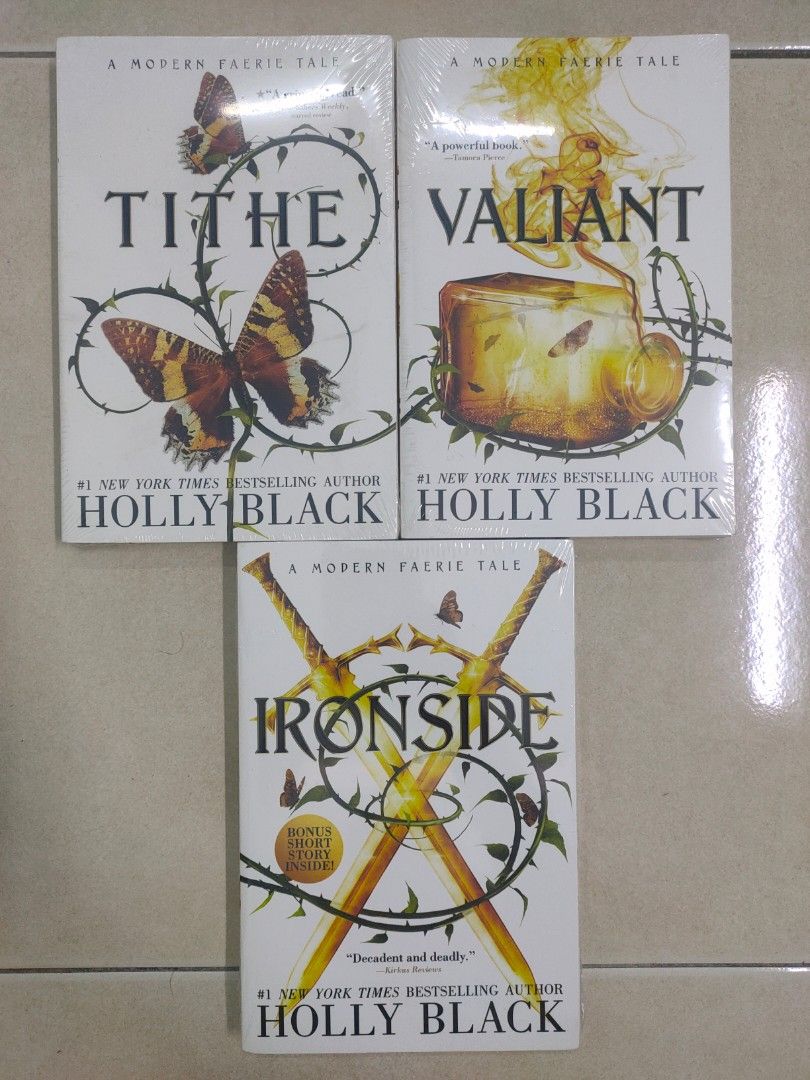 [100% Original] Tithe / Valiant / Ironside by Holly Black (YA / Fantasy ...