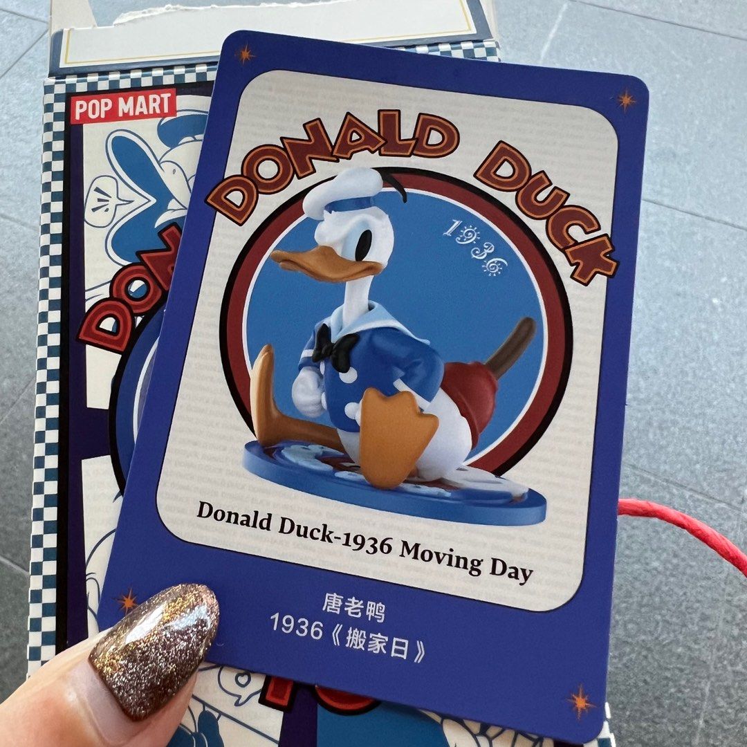 $17 popmart donald duck 1936, Hobbies & Toys, Toys & Games on Carousell
