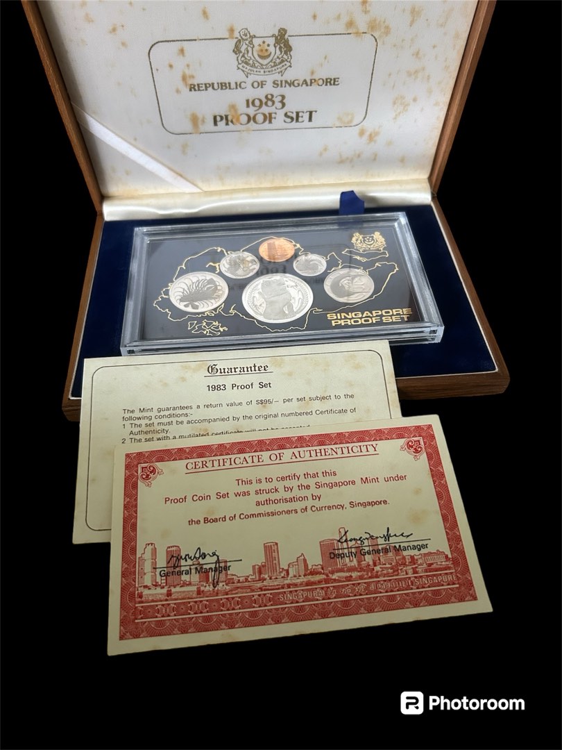1983 Sterling Silver Proof Coin Set, Hobbies & Toys, Memorabilia ...