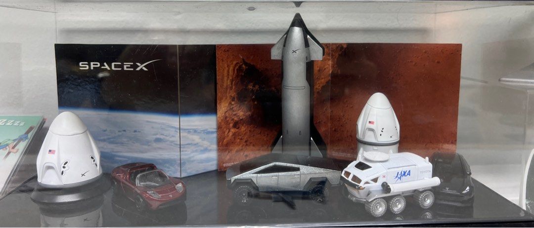 (7-1 price $70) Tesla car , trucks SpaceX rocket shuttle, Hobbies ...