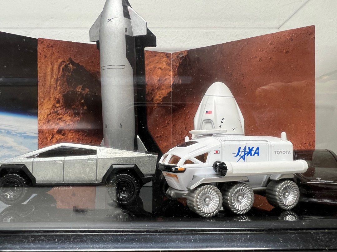 (7-1 price $70) Tesla car , trucks SpaceX rocket shuttle, Hobbies ...