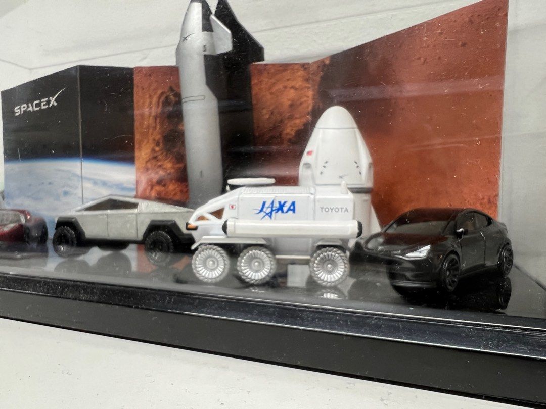 (7-1 price $70) Tesla car , trucks SpaceX rocket shuttle, Hobbies ...