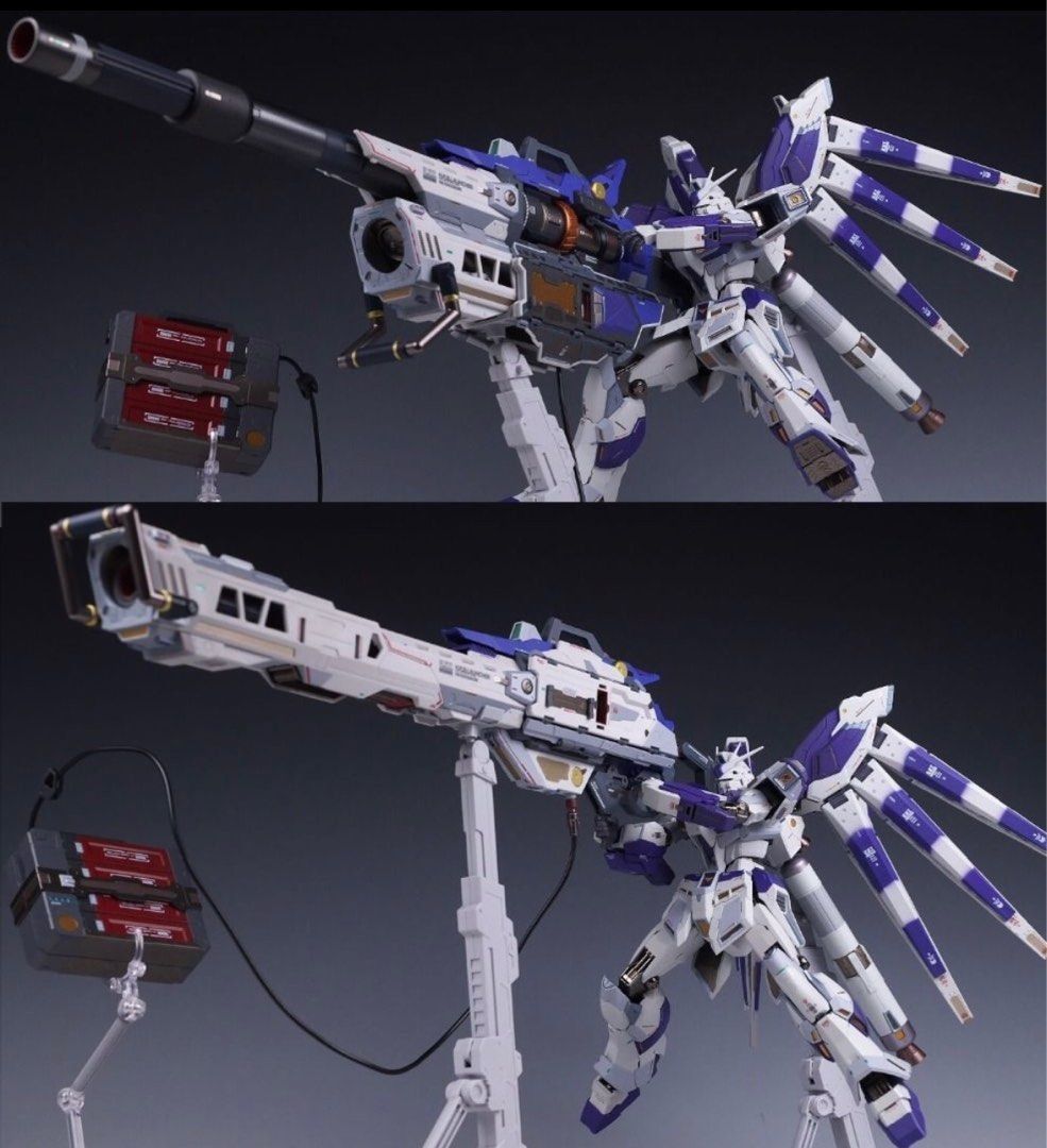 （全新） 魂限 METAL BUILD Hi-ν GUNDAM HYPER MEGA BAZOOKA LAUNCHER OPTION SET ...