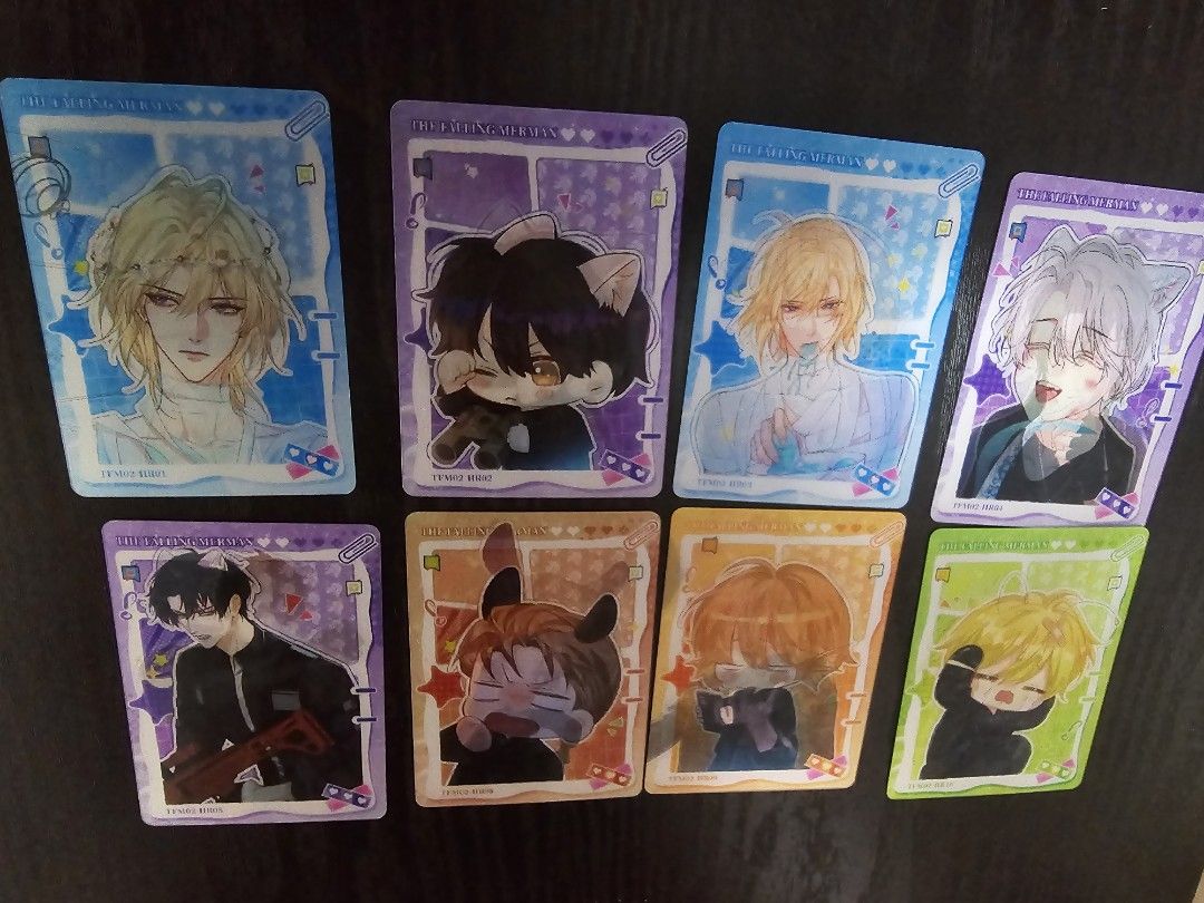 人鱼陷落 the fallen merman trading cards vol2, Hobbies & Toys, Memorabilia ...