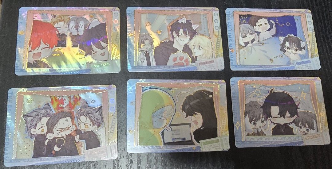 人鱼陷落 the fallen merman trading cards vol2, Hobbies & Toys, Memorabilia ...