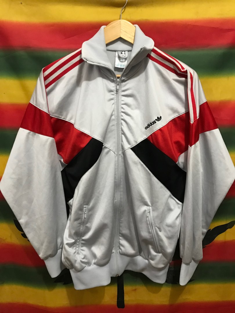 Adidas Gray Track Jacket 90s, Men's Fashion, Coats, Jackets and ...