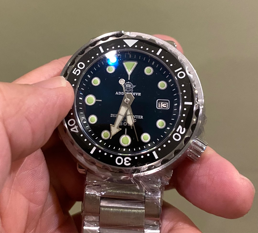ADDIESDIVE Tuna MY-H5 Automatic Diver Watch, Men's Fashion, Watches ...