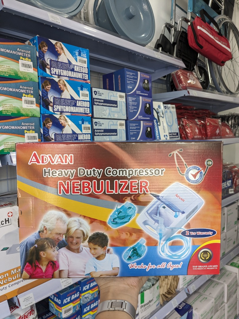 ADVAN HEAVY DUTY COMPRESSOR NEBULIZER- COMPLETE SET; MANY STOCKS ...