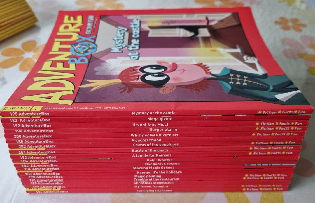 Adventure Box Storybooks - 18 books for $8, Hobbies & Toys, Books ...