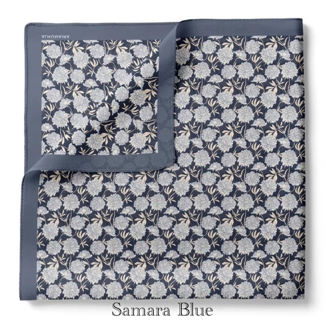 ALHUMAIRA PREMIUM COTTON VOILE (Code : Samara Blue), Women's Fashion, Muslimah Fashion, Hijabs ...