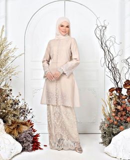 Hijabistahub Amaya kebaya, Women's Fashion, Muslimah Fashion, Baju ...