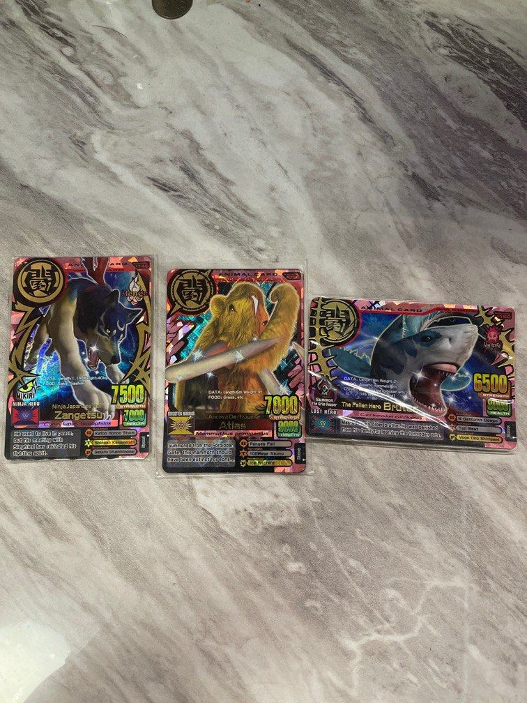 Animal Kaiser Ultra Rare Cards (Vintage), Hobbies & Toys, Toys & Games on Carousell