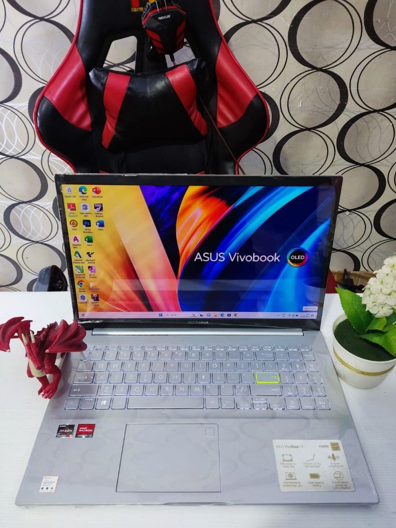 Asus Vivobook X513 Ryzen 5 Ram 16GB SSD 512GB, Elektronik, Komputer ...