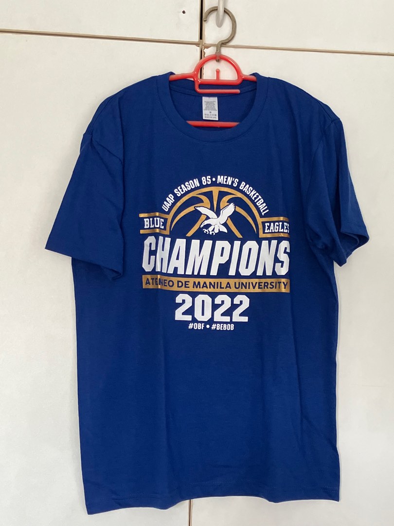 Ateneo MBT Champions T-Shirt 2022 UAAP Season 85, Men's Fashion, Tops ...