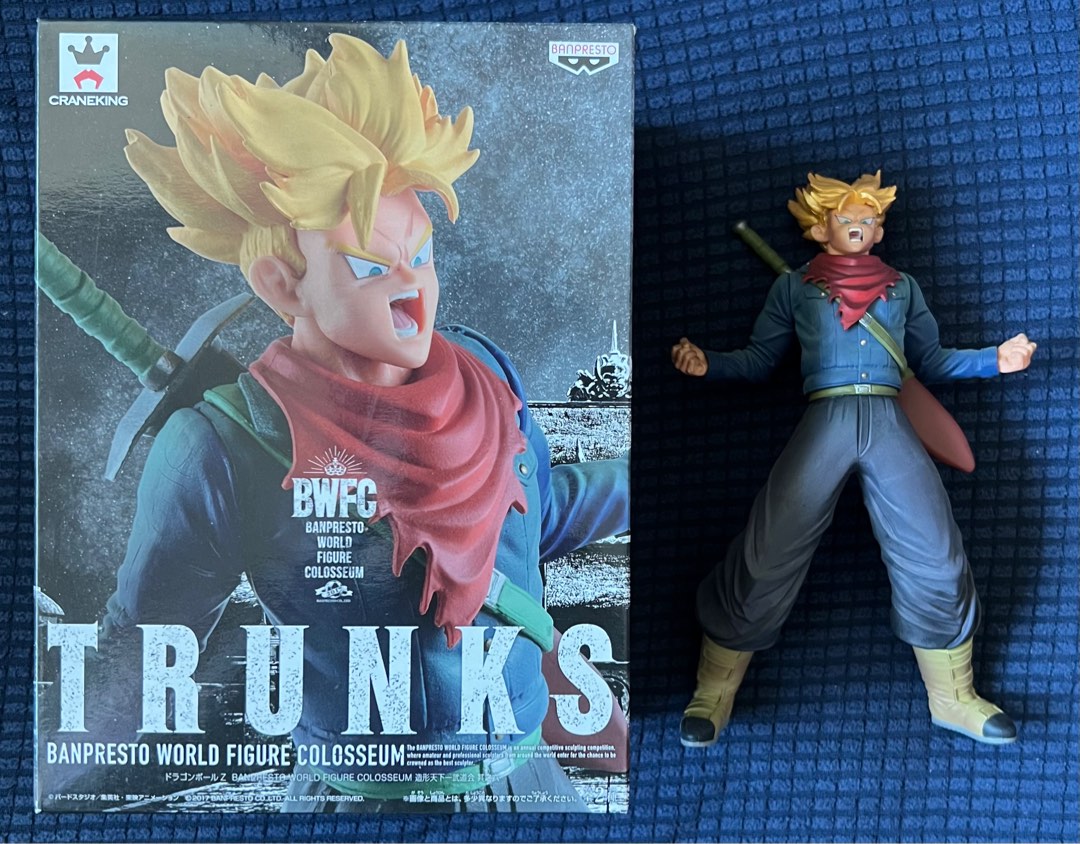 Banpresto - Craneking | Dragon Ball | Super Saiyan Trunks [BWFC], Hobbies & Toys, Toys & Games ...