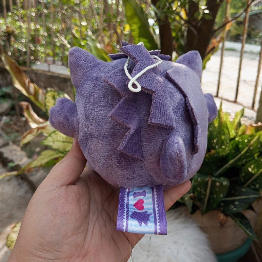 BANPRESTO Pokemon I Love Gengar Original Plush Toy Japan, Hobbies ...