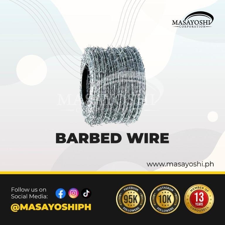Barbed Wire 2 strand Guage 12 (2.7mm) | Bob Wire | Security Fence ...