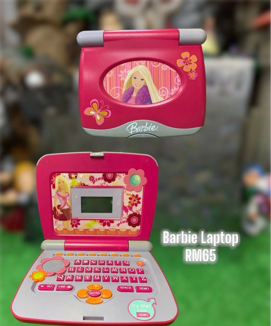 Barbie Laptop, Hobbies & Toys, Toys & Games on Carousell