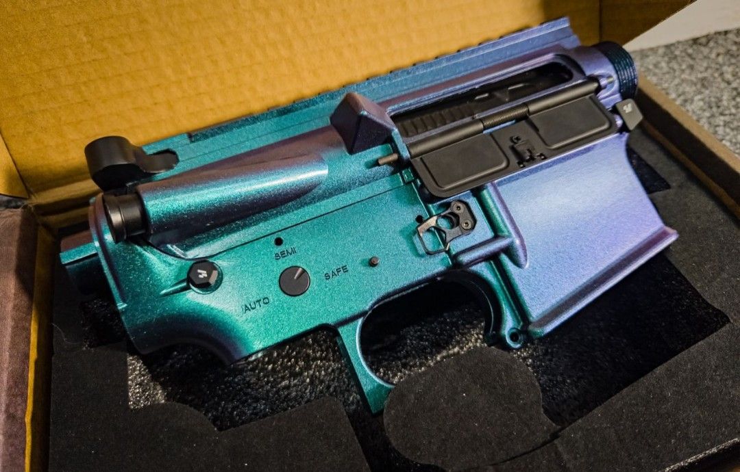 Battlearms/ Colt 2 tone Color change reciever, nylon, gel blaster ...