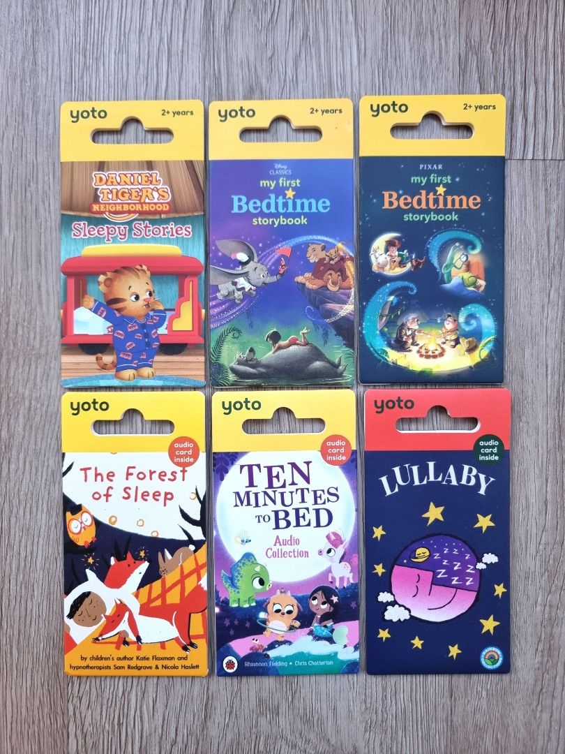 ($82 value) rework Big Bedtime Yoto cards bundle / Daniel Tiger Sleepy ...