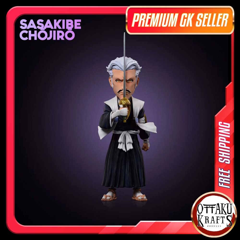 Bleach | Sasakibe Chojiro | Yz Studio | 【FREE Shipping - PO】GK Figurine ...
