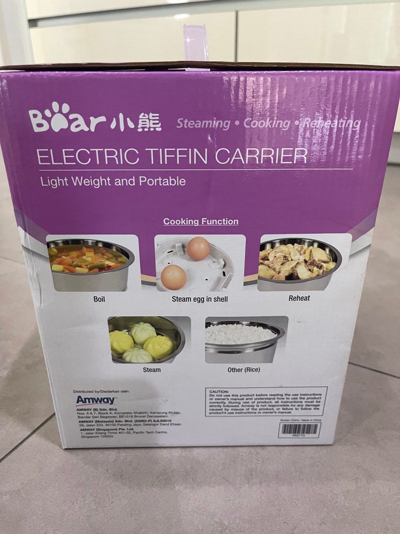 Boar electric tiffin carrier, TV & Home Appliances, Kitchen Appliances ...
