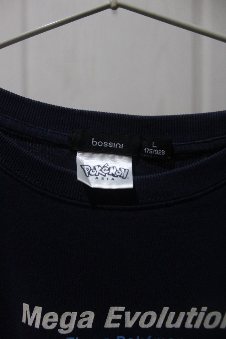 Bossini Pokemon Mega Charizard X Graphic Tee, Men's Fashion, Activewear ...