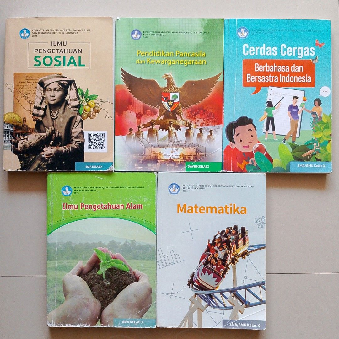 Buku paket pelajaran kelas 10 SMA kelas 1 SMA kurikulum merdeka - Buku ...