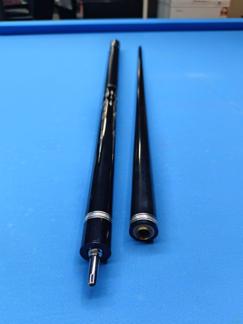 Carbon Fiber Pool Cue – Ultra Low Deflection with Kamui Clear Soft Tip ...