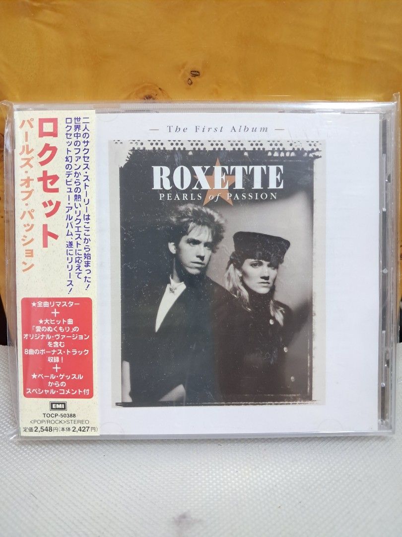 CD Roxette – Pearls Of Passion ( The First Album ) 附测标 MADE IN JAPAN ...