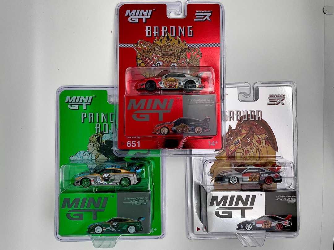 (Chase Car) MiniGT 650 & 651 & 652三部印尼神話系列(只面交), 興趣及遊戲, 玩具 & 遊戲類 - Carousell