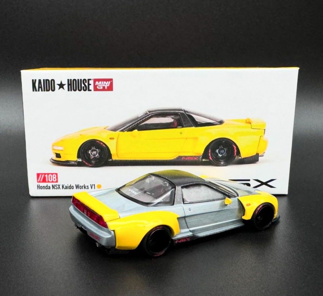 [CHASE] Kaido House Honda NSX Kaido Works V1 KHMG108 X MINI GT, Hobbies ...