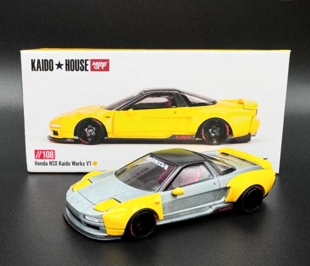 [CHASE] Kaido House Honda NSX Kaido Works V1 KHMG108 X MINI GT, Hobbies ...