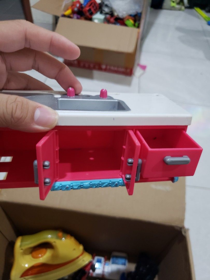 DIORAMA DIO RAMA PAJANGAN HIASAN KOLEKSI KITCHEN SET WASTAFEL DAPUR RAK ...