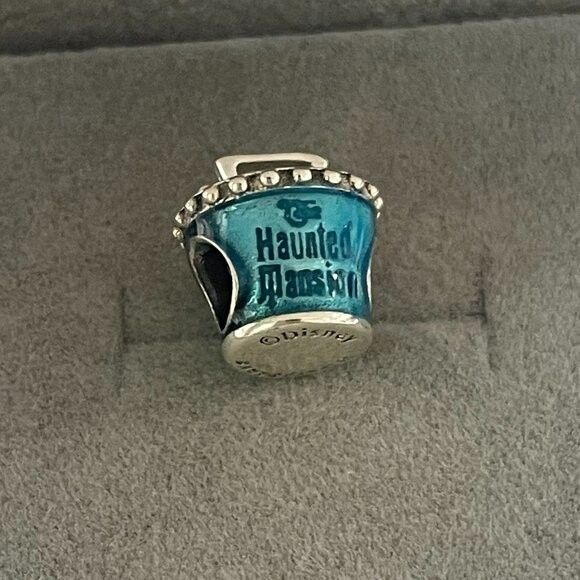 Disney Parks Pandora Hatbox Ghost The Haunted Mansion Charm, Men's ...