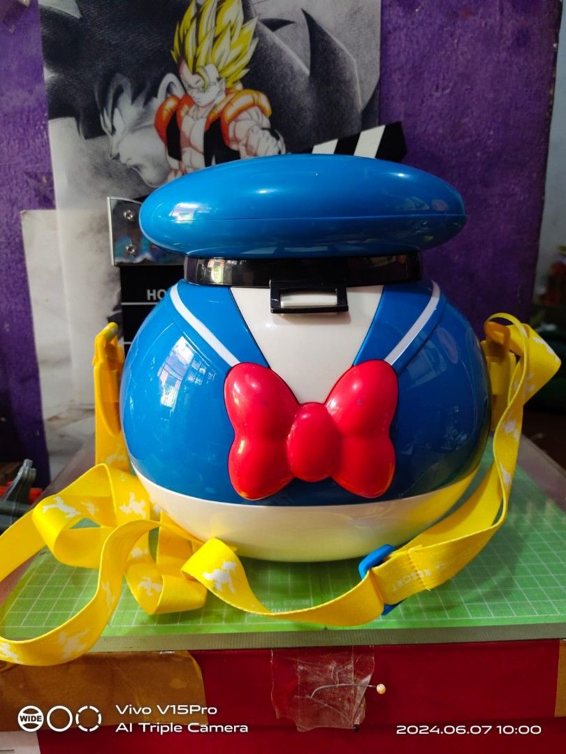 Donald Duck Popcorn Bucket Tokyo Disney Japan, Barang Yang Dicari di ...