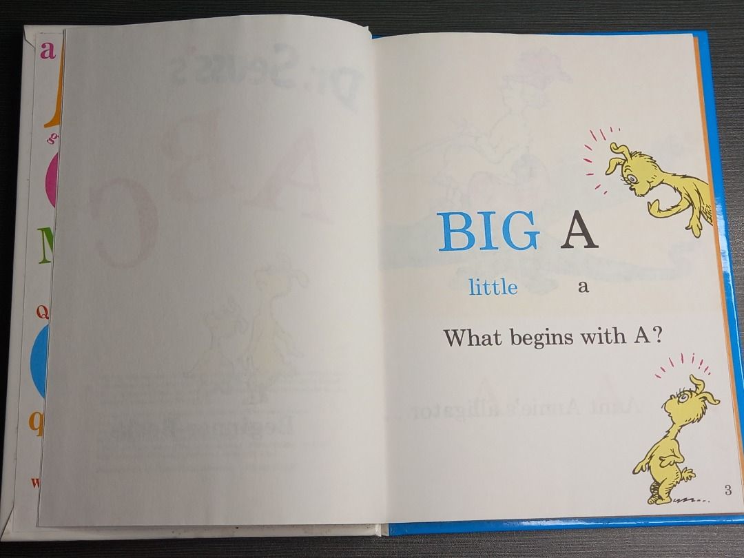 Dr. Seuss's A B C Book, Hobbies & Toys, Books & Magazines, Children's ...