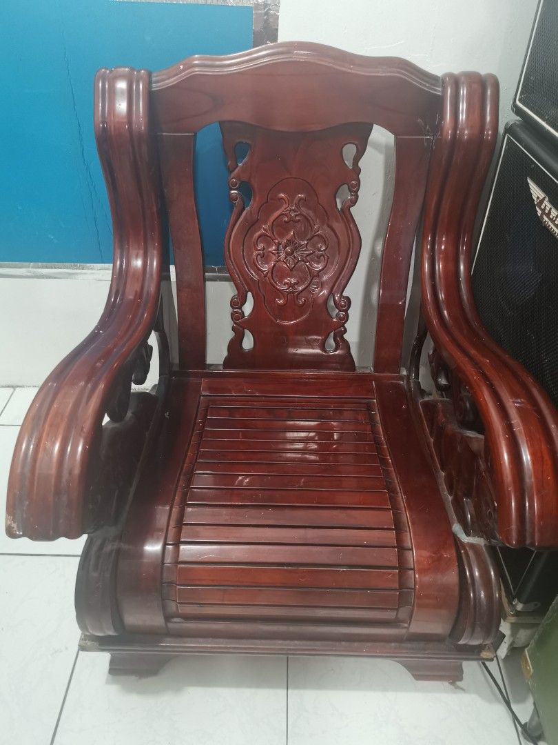 Dragon Sala Set Malaysian Wood, Furniture & Home Living, Furniture ...
