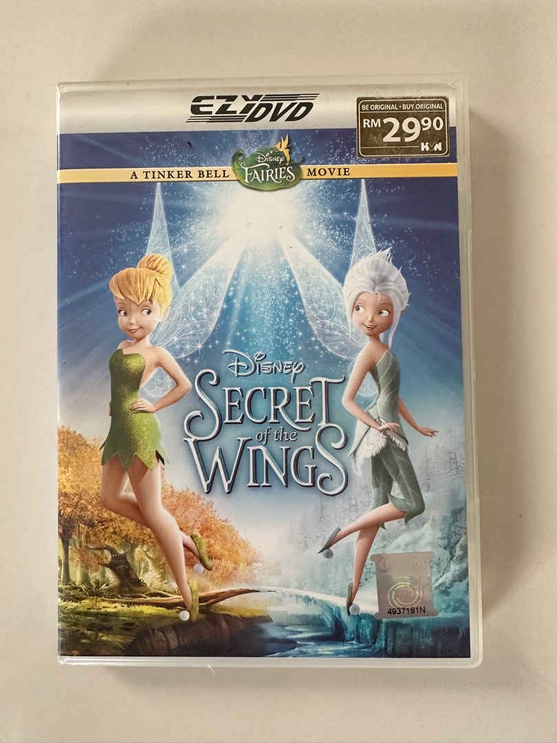 DVD - Disney fairies movie a tinker bell- secret of the wings, Hobbies & Toys, Music & Media ...